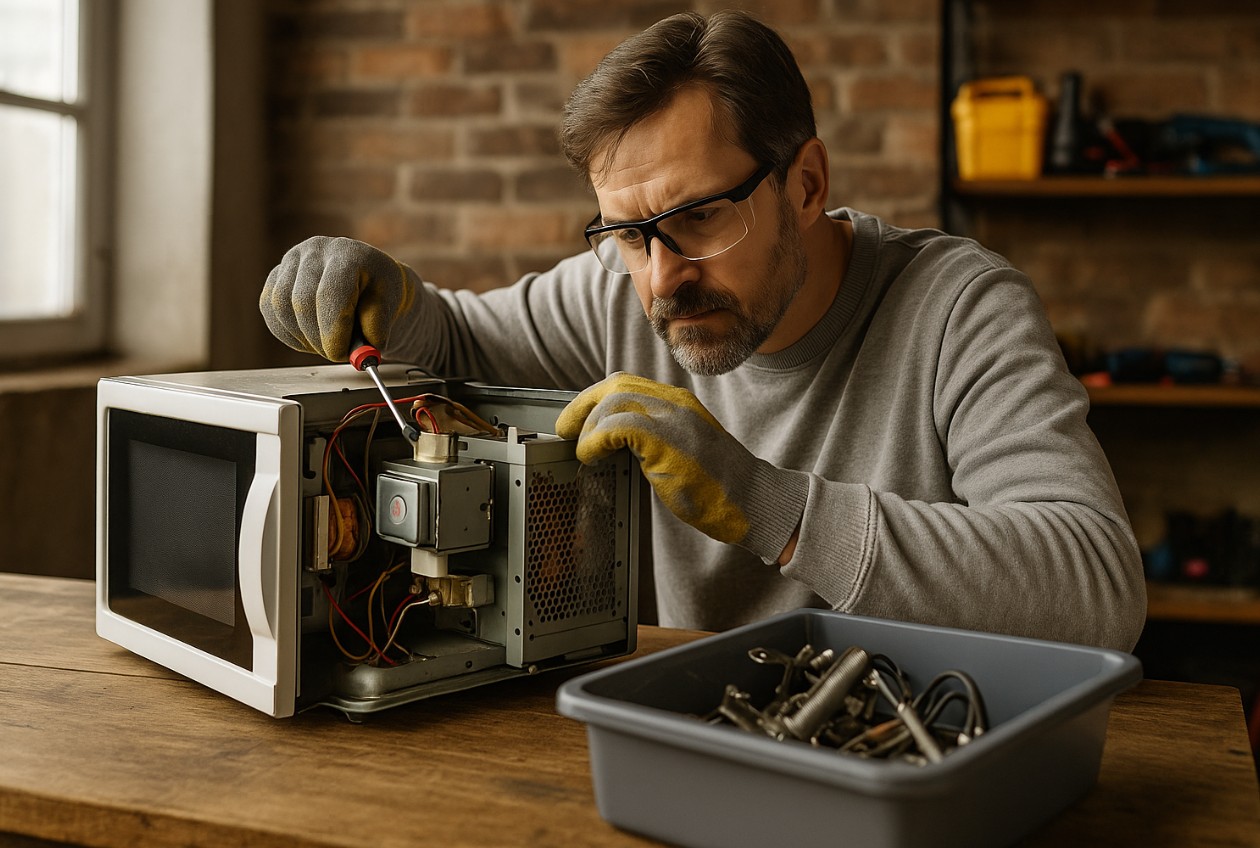 How to Dispose of a Microwave Safely and Legally in the UK?